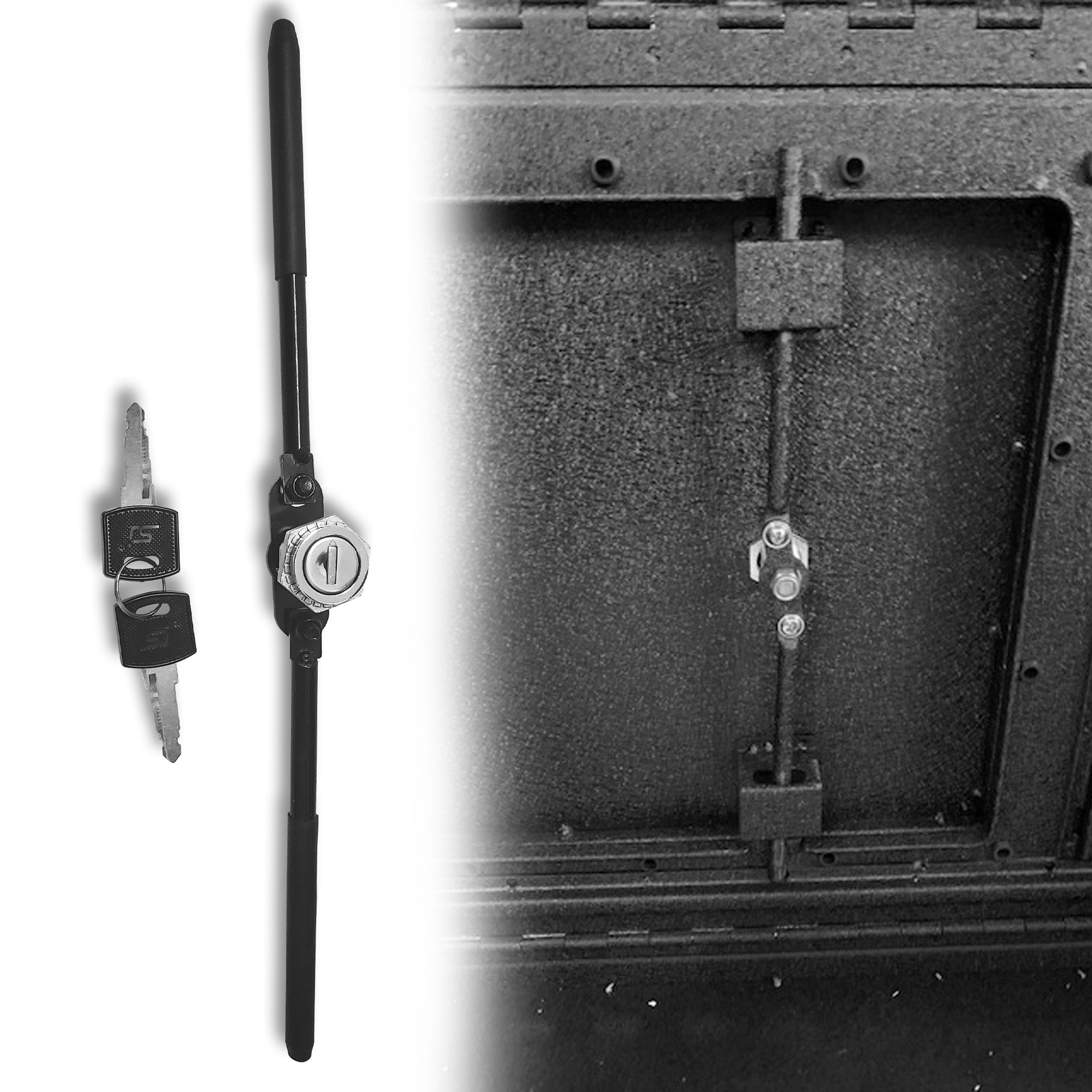 EZ4X4 EZ-Lock for Top Opening Trunk on Jeep JK, JKU, and JL. – EZ4x4